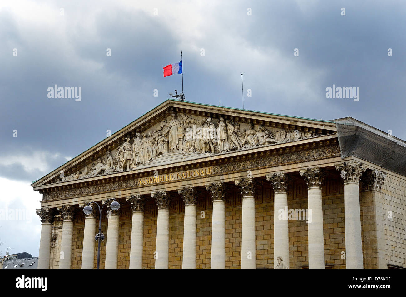 Paris national assembly building detail hi-res stock photography and ...
