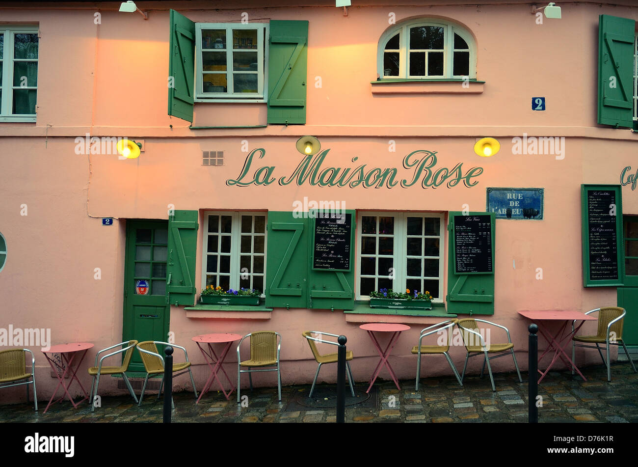 La maison rose hi-res stock photography and images - Alamy