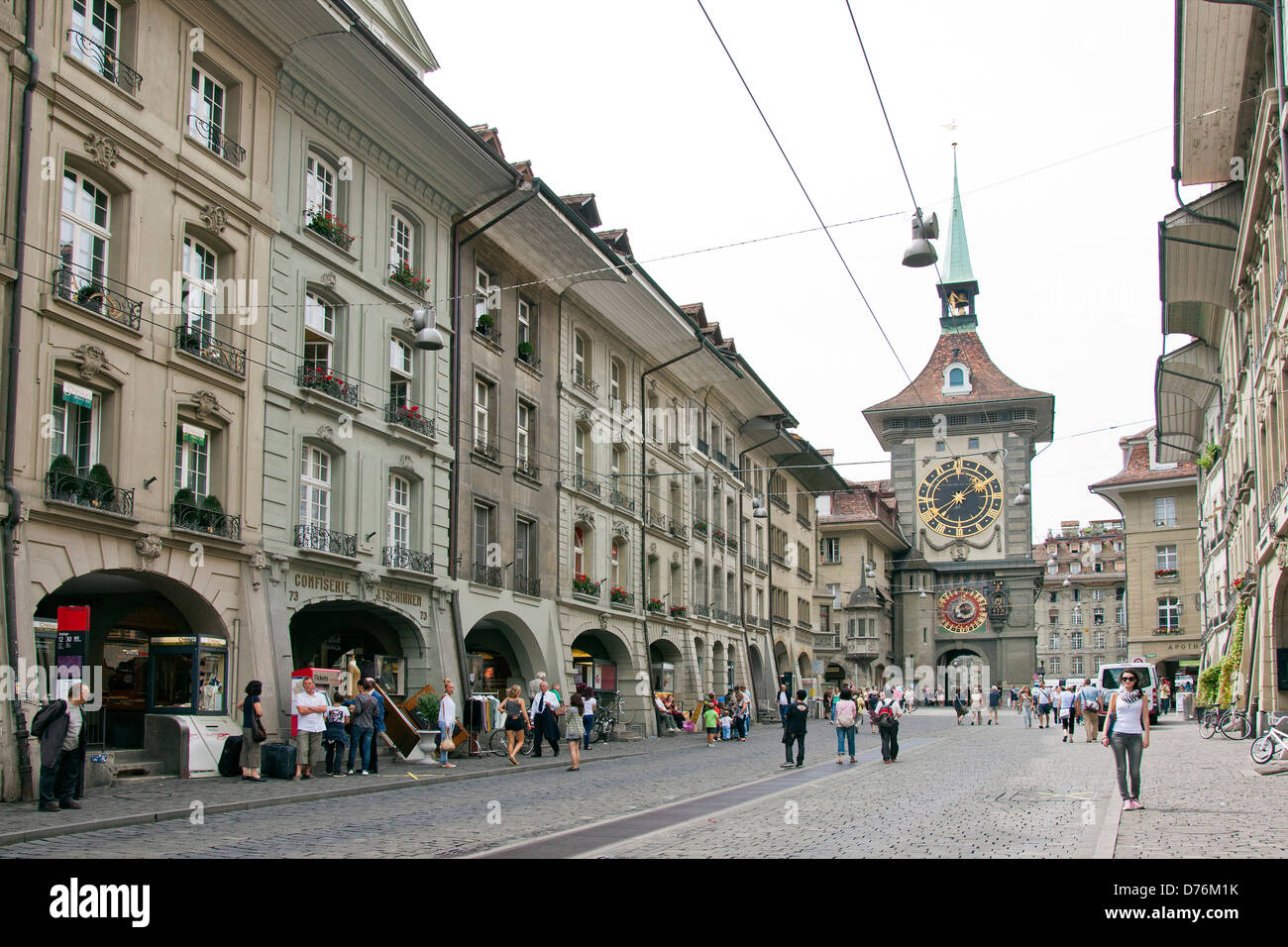 Switzerland, Bern, Clock tower Stock Photo - Alamy