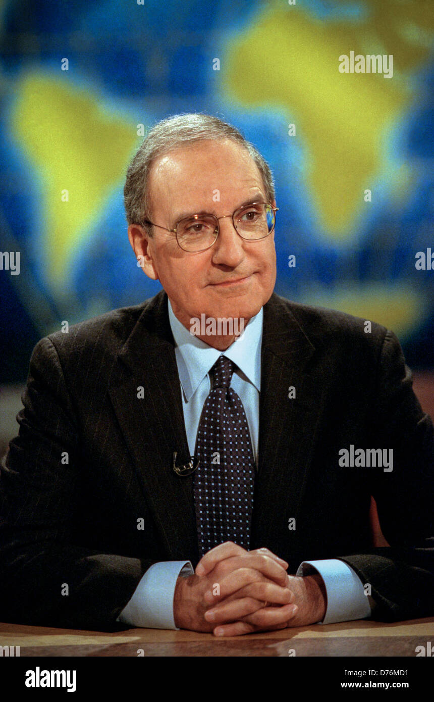 Former Senator George Mitchell discusses the ongoing Senate trial of ...