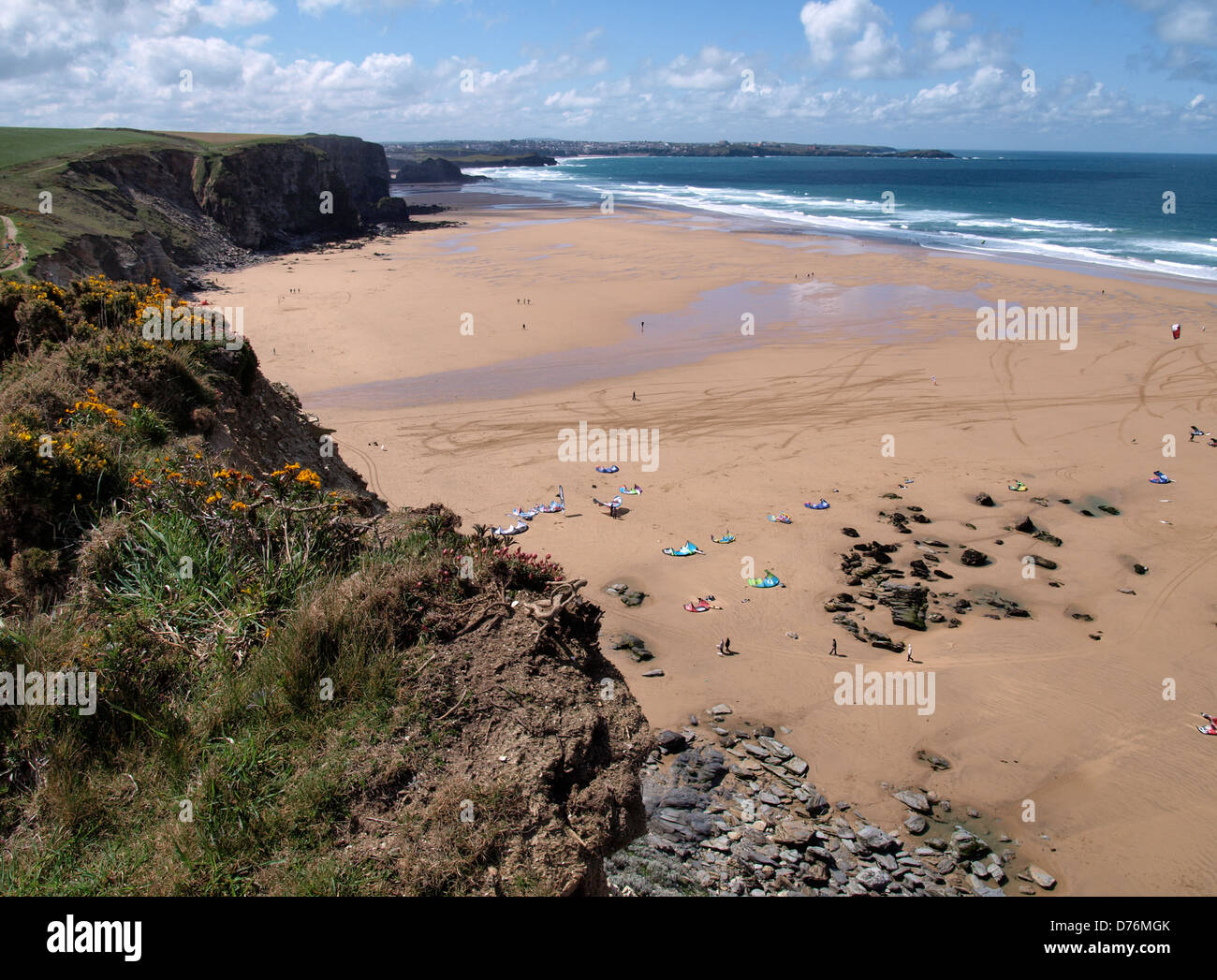 Watergate Bay, Cornwall, UK 2013 Stock Photo - Alamy