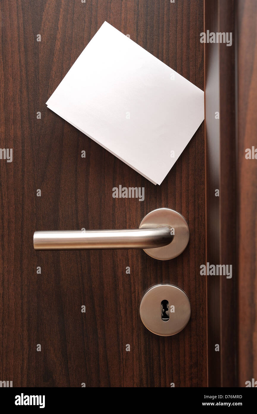 Entry note hi-res stock photography and images - Alamy