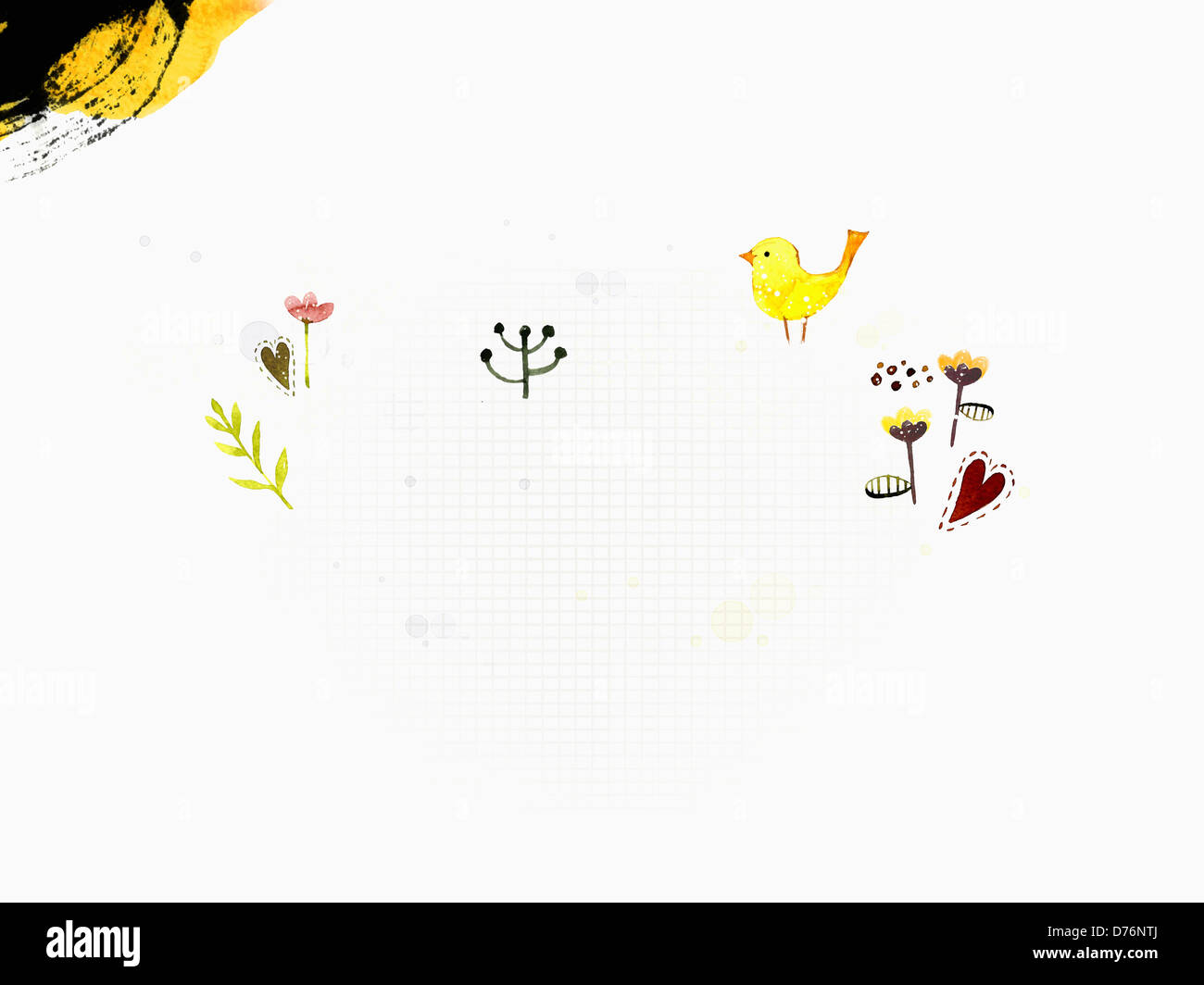 Illustration design ppt template front hi-res stock photography and ...