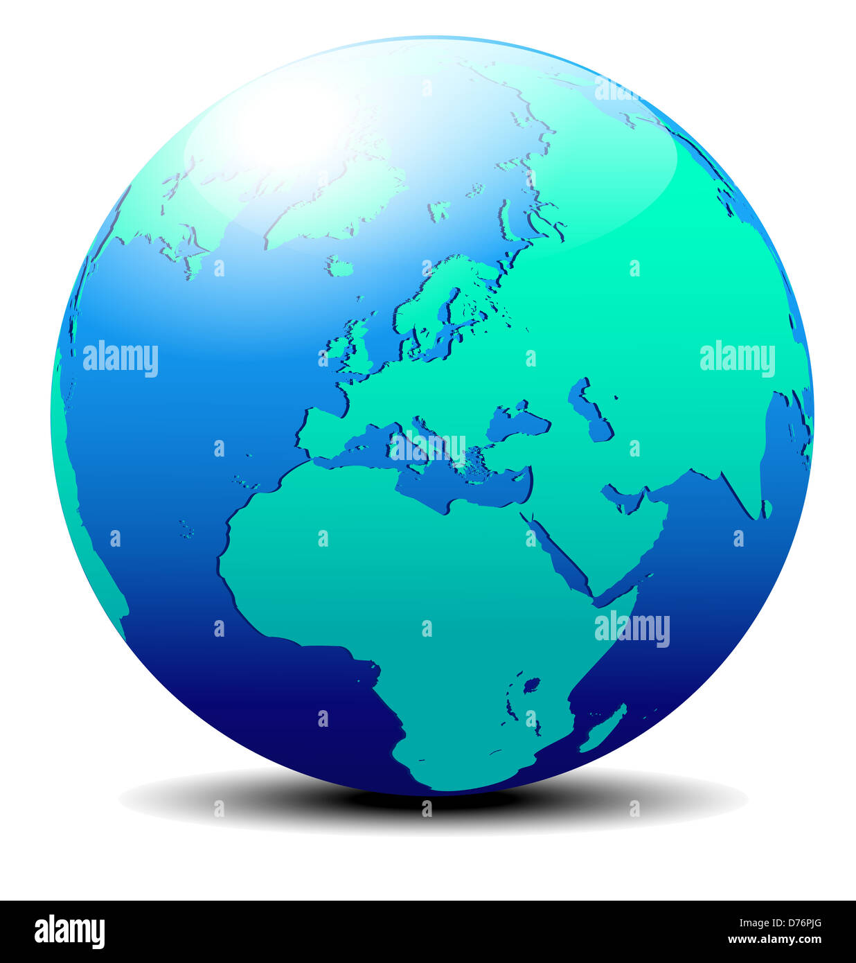 Middle east maps Cut Out Stock Images & Pictures - Alamy