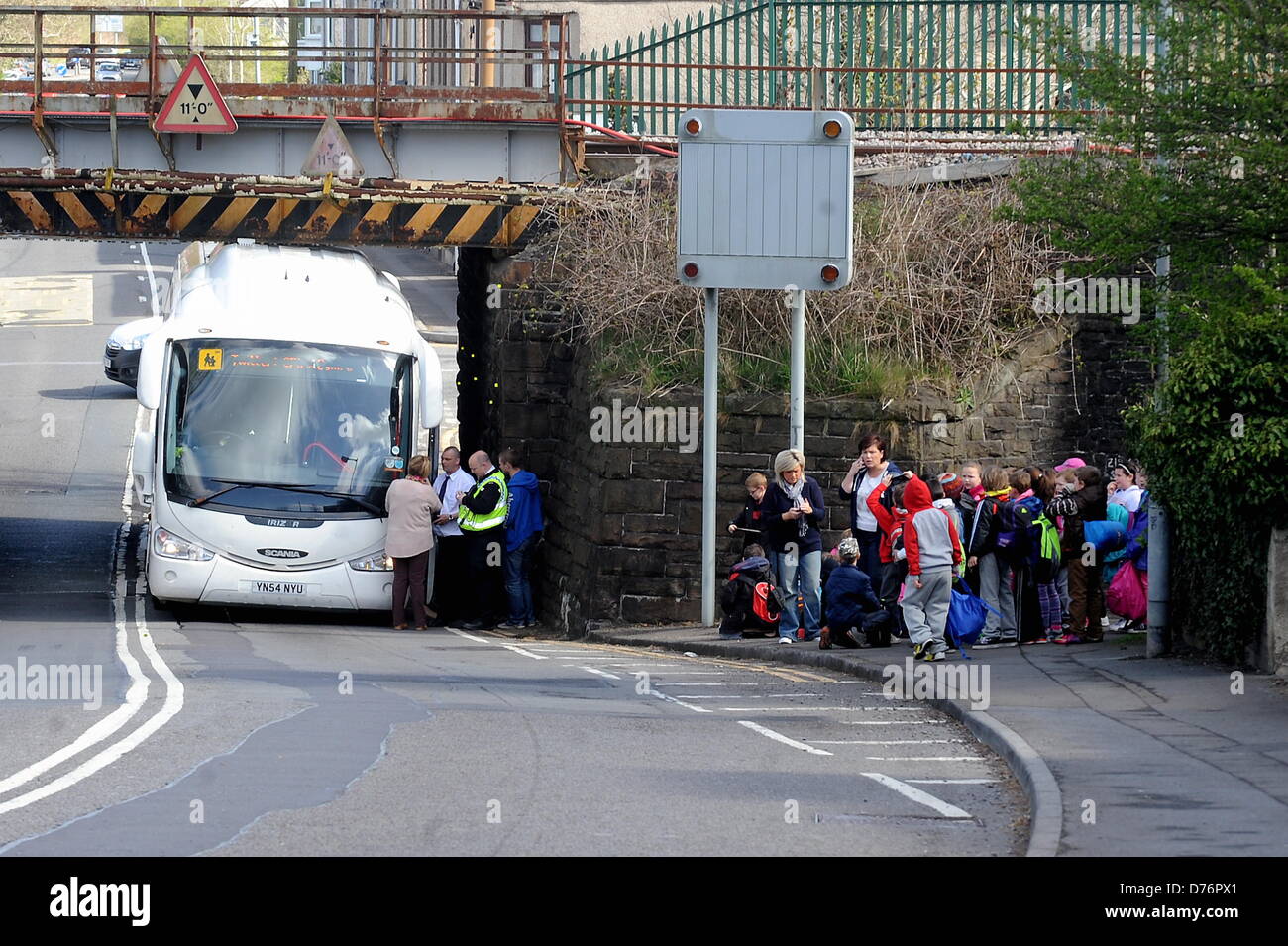 Gowerton, UK. 29th April 2013 Pupils from Cwmrhydyceirw Primary School ...