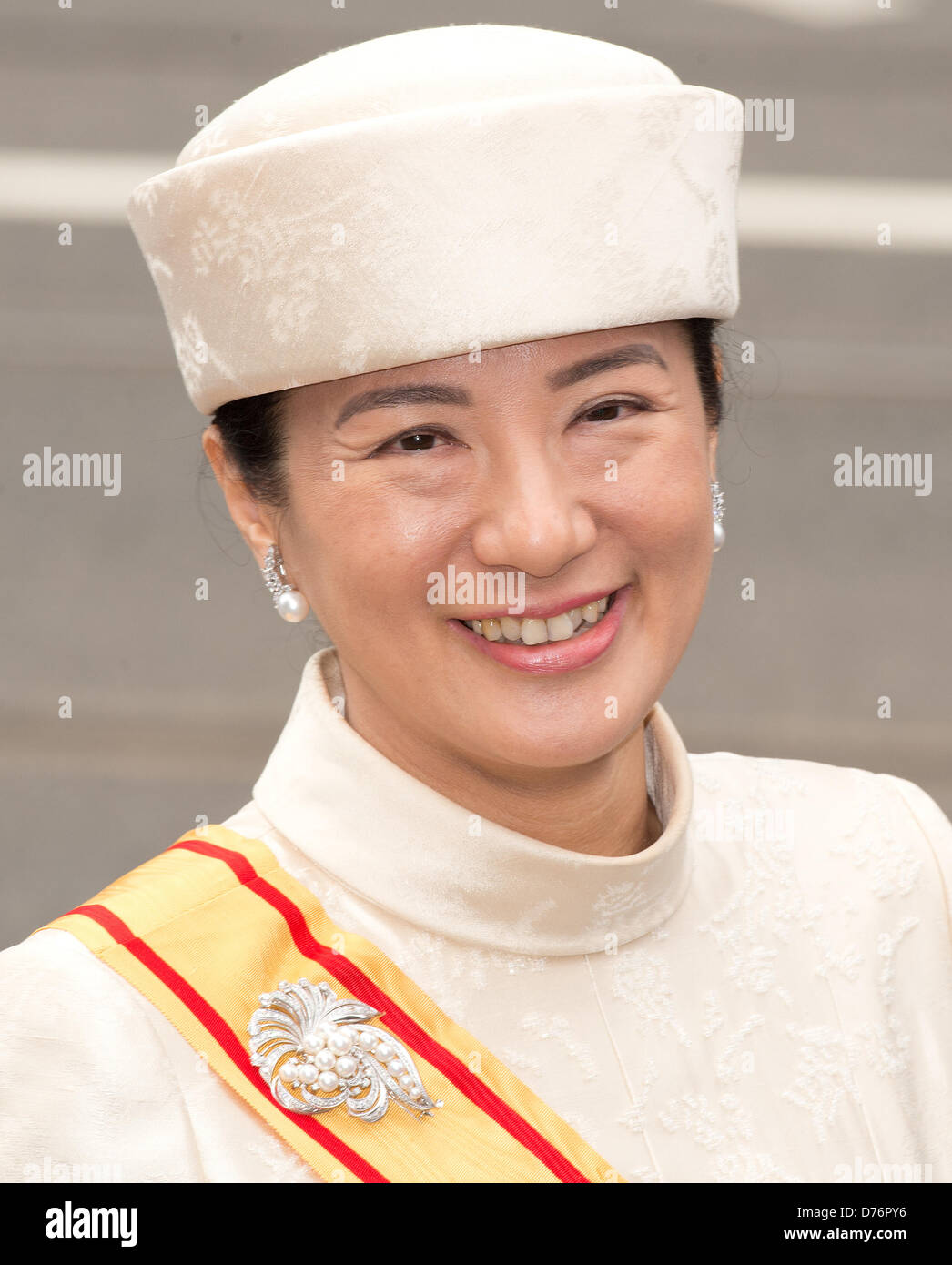 Amsterdam, Netherlands. 30th April 2013. Japanese crown princess Masako ...