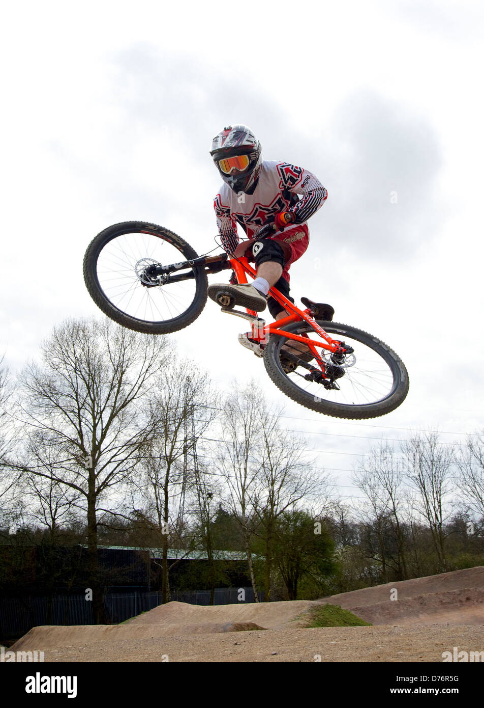 Stunt Bike rider Stock Photo - Alamy