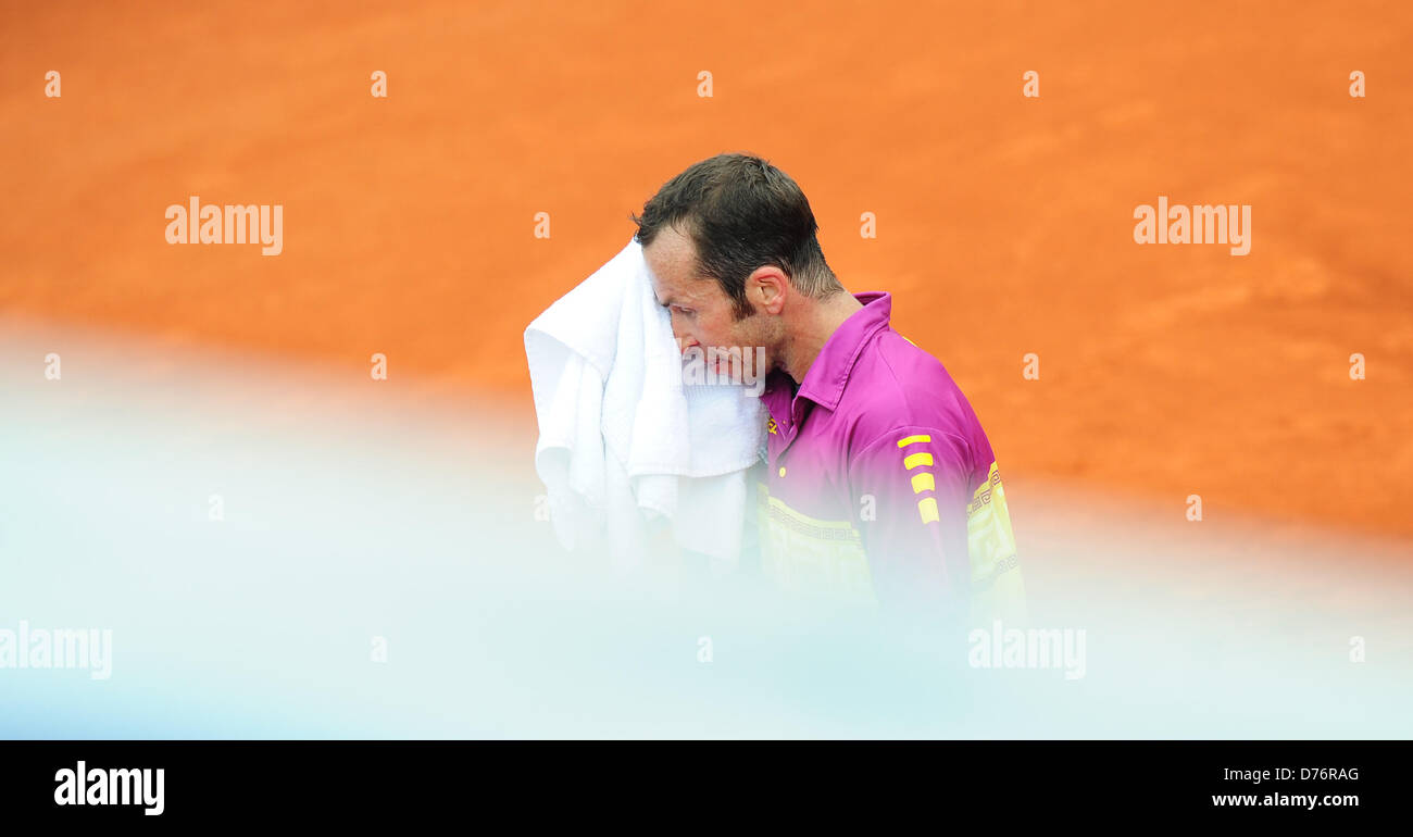 Munich, Germany. 30th April 2013. The Czech Republic's Radek Stepanek ...