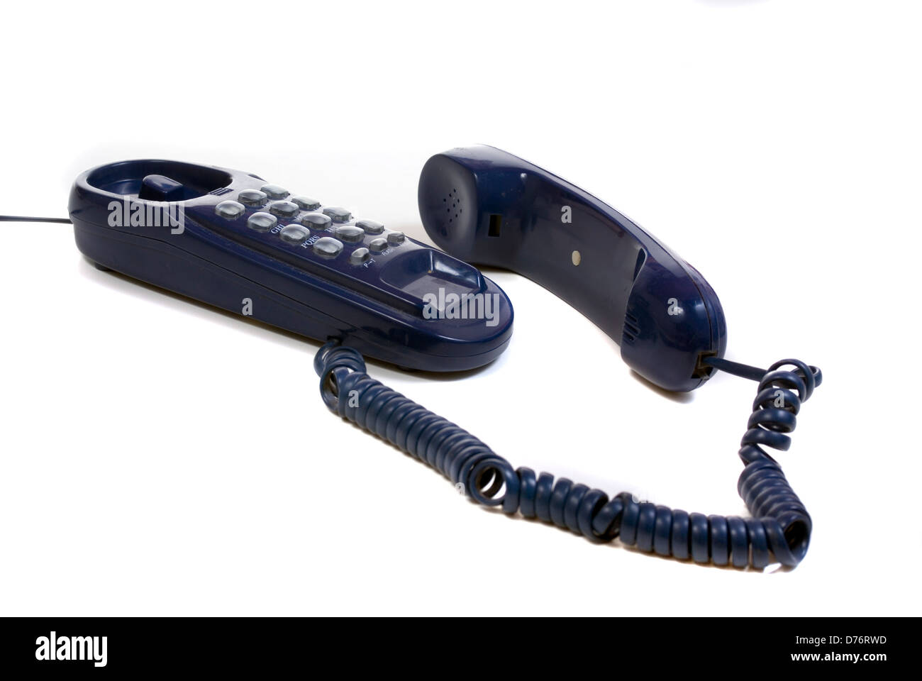 Retro phone cord hi-res stock photography and images - Alamy