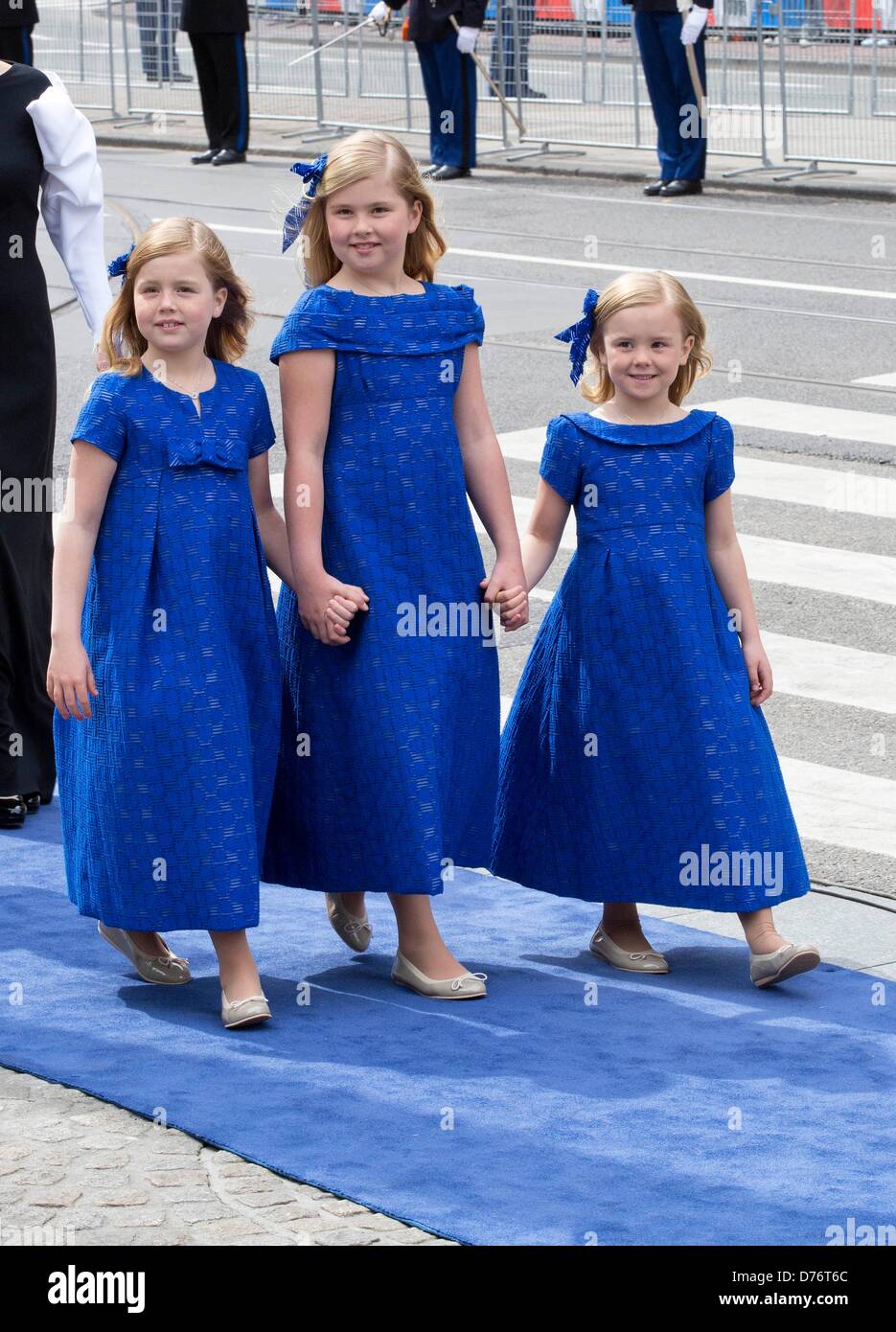 Amsterdam, Netherlands. 30th April 2013. Dutch Crown Princess Amalia (C ...