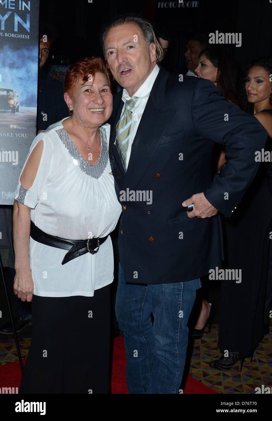 New York, USA. 29th April 2013. Grace DeMeo, Armand Assante at arrivals ...