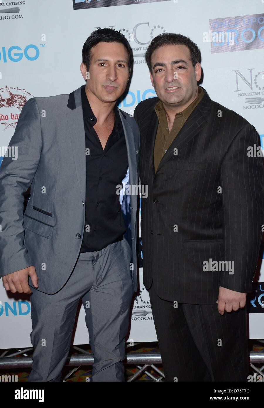 New York, USA. 29th April 2013. William DeMeo, Paul Borghese at ...