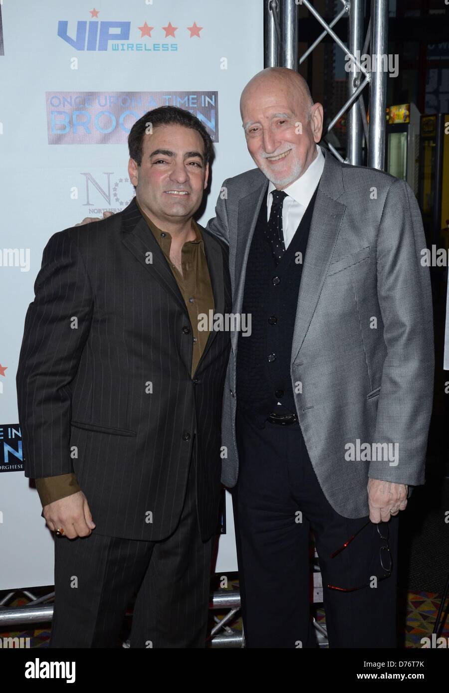 New York, USA. 29th April 2013. Paul Borghese, Dominic Chianese at ...