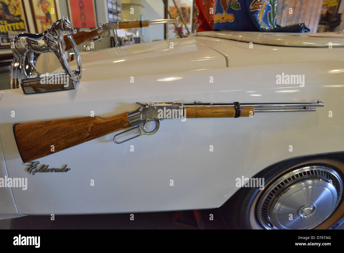 Cowboy cadillac hi-res stock photography and images - Alamy