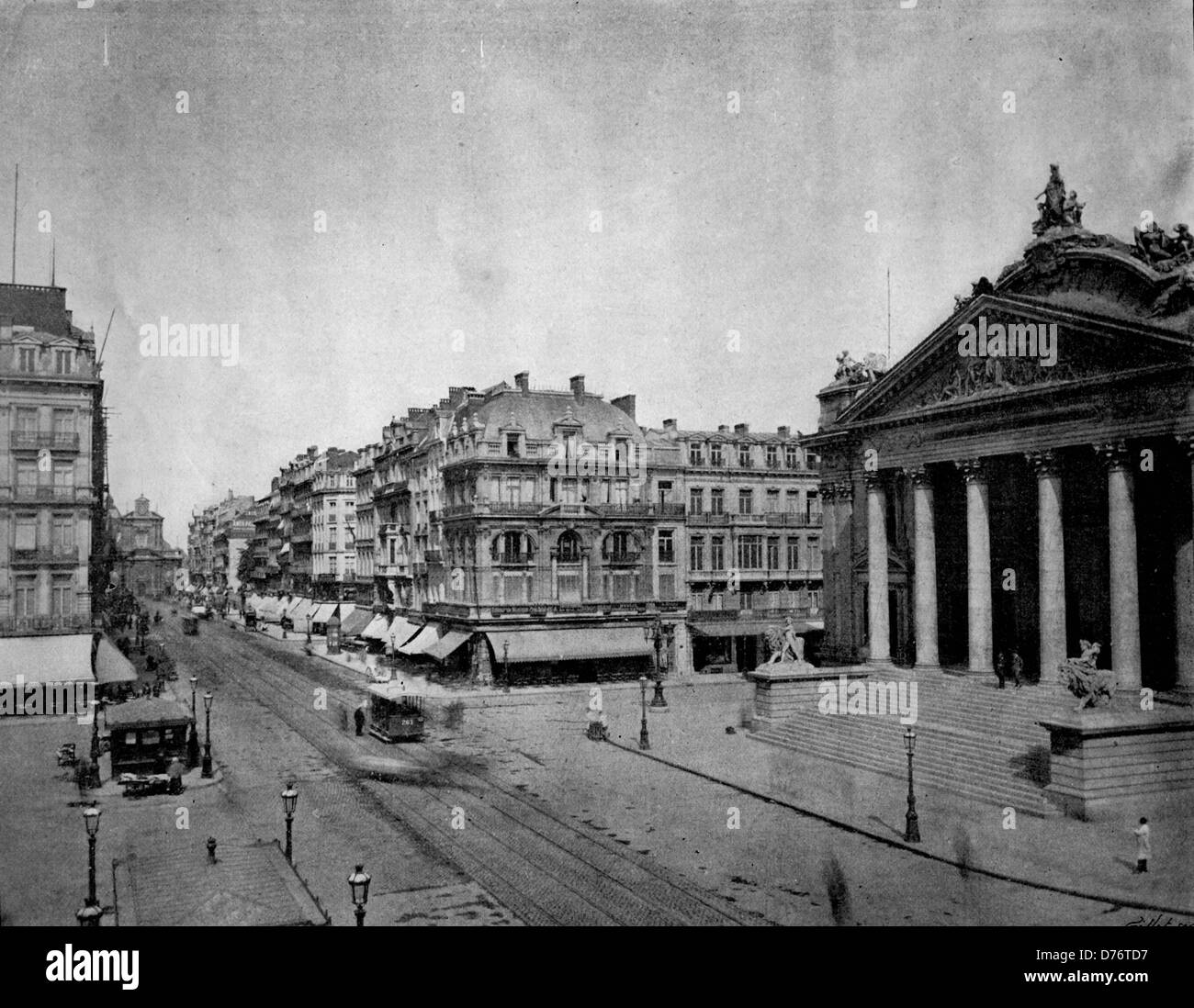 Boulevard anspach hi-res stock photography and images - Alamy