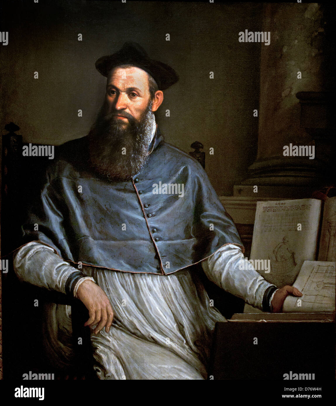 Portrait of Daniele Barbaro Venice 1556 Paolo Caliari called Veronese ...