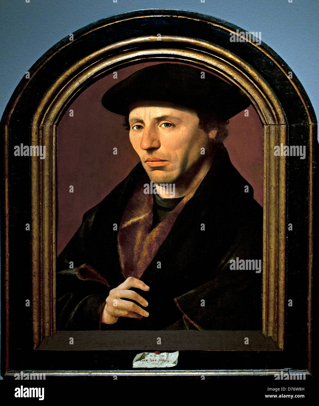 Portrait of a Haarlem Citizen 1529 Jan van Scorel 1495-1562 Dutch ...