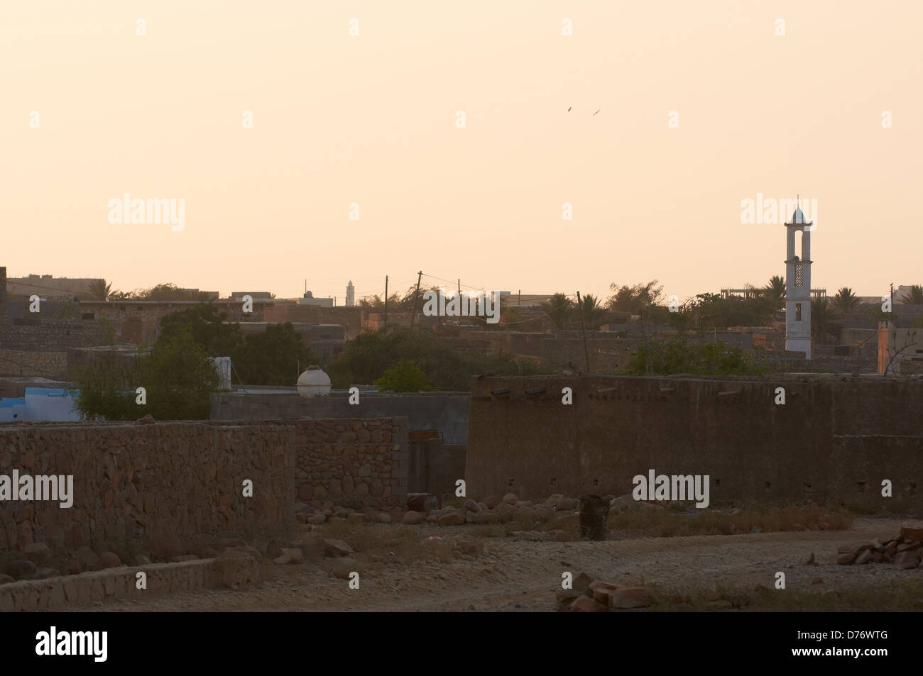 Hadibou capital city of Socotra Stock Photo - Alamy