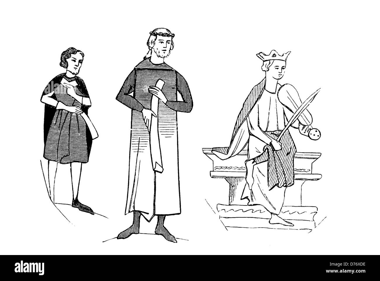 Minstrels black and white hi-res stock photography and images - Alamy