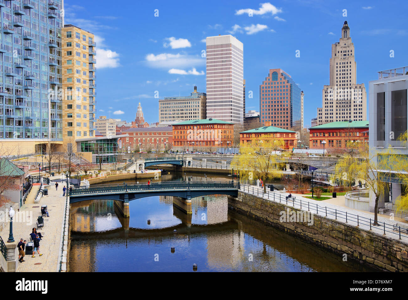 Providence rhode island waterplace park hi-res stock photography and ...