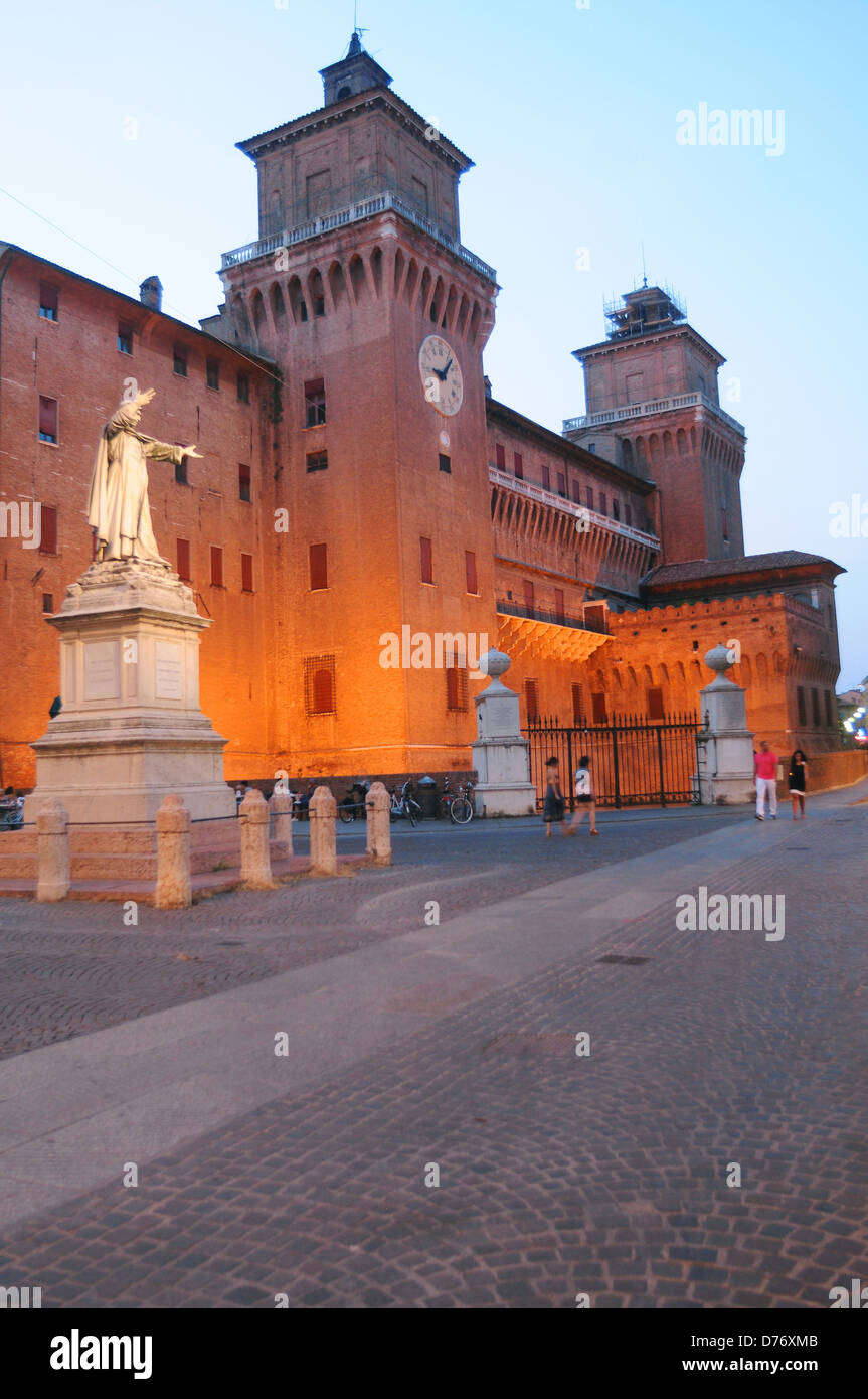 Estense castle ferrara emilia romagna hi-res stock photography and ...