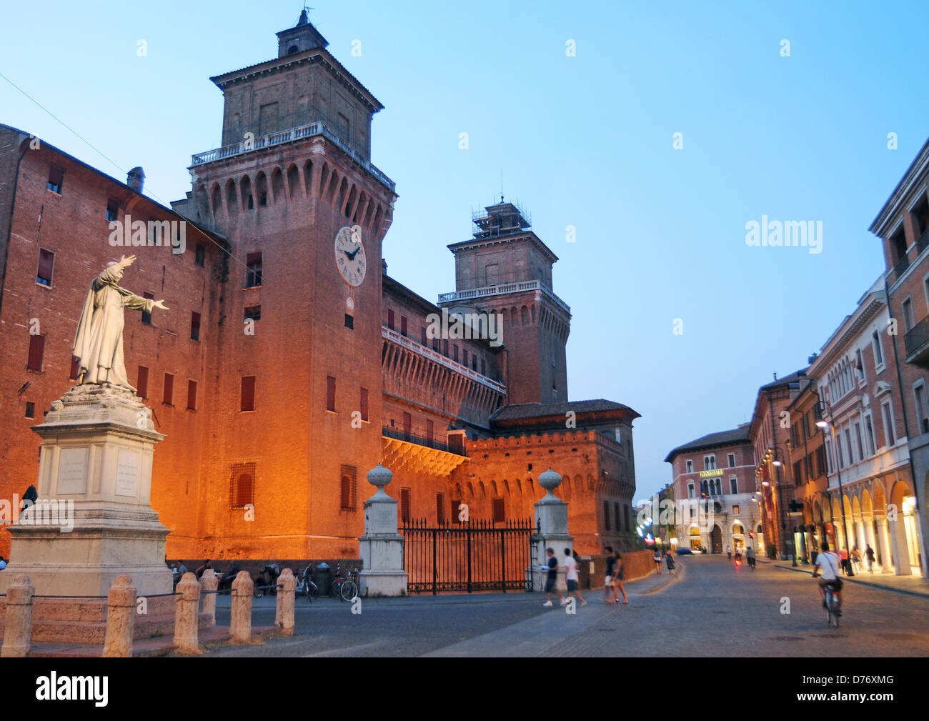 Ferrara castle hi-res stock photography and images - Alamy
