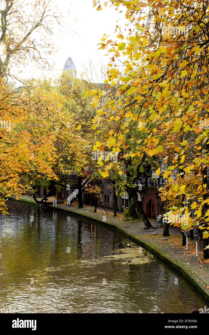 Water canal in Utrecht, The Netherlands Stock Photo - Alamy