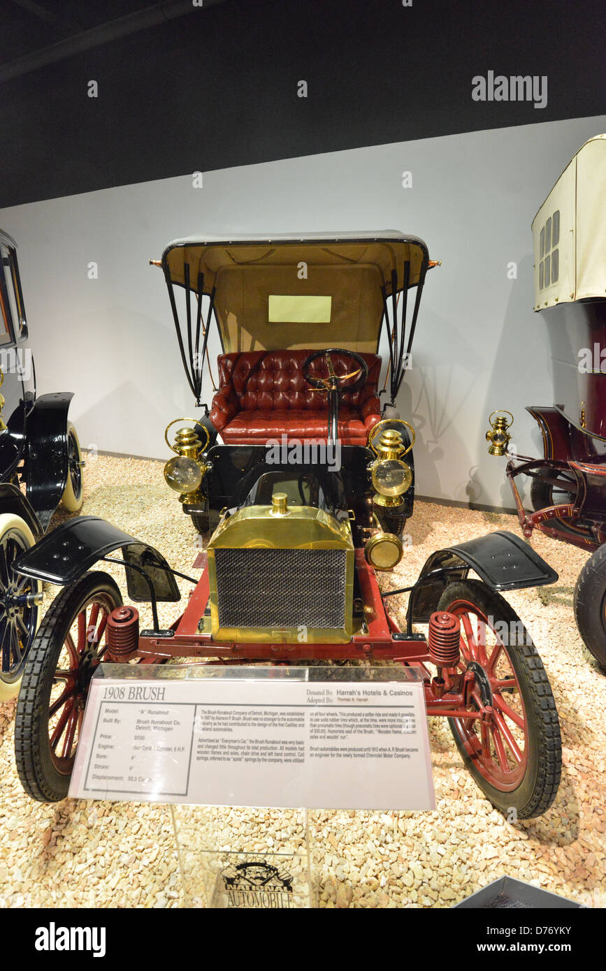 A vintage car in a museum in Reno Stock Photo - Alamy