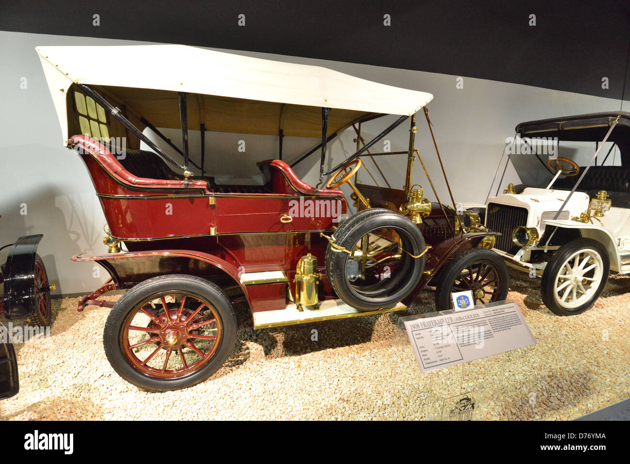 A vintage car in a museum in Reno Stock Photo - Alamy