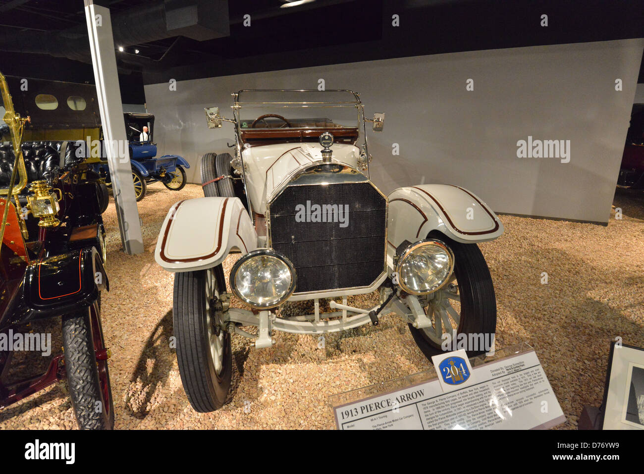A vintage car in a museum in Reno Stock Photo - Alamy