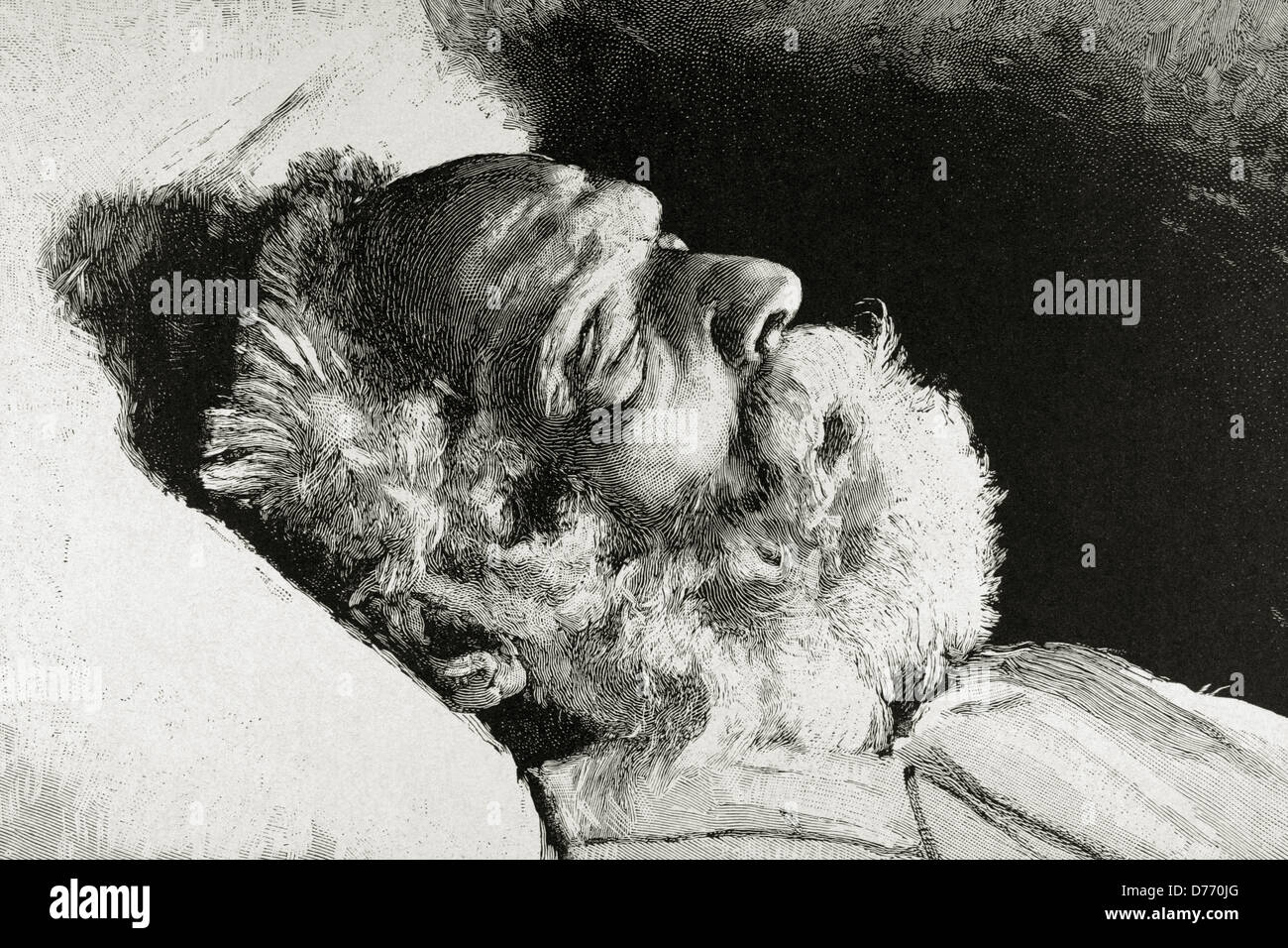 Victor Hugo (1802-1885). French poet, novelist, and dramatist to the ...