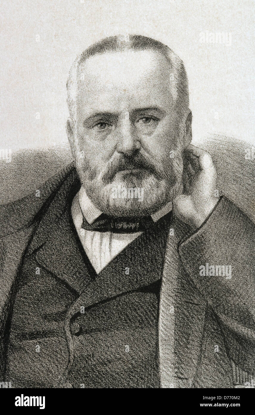 Victor Hugo (1802-1885). French poet, novelist, and dramatist to the ...