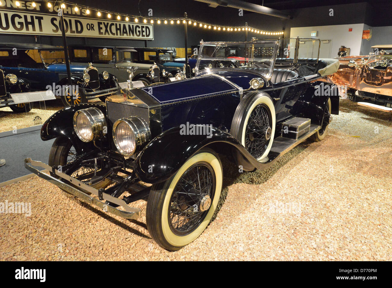 A classic car at the Reno car museum in America Stock Photo - Alamy