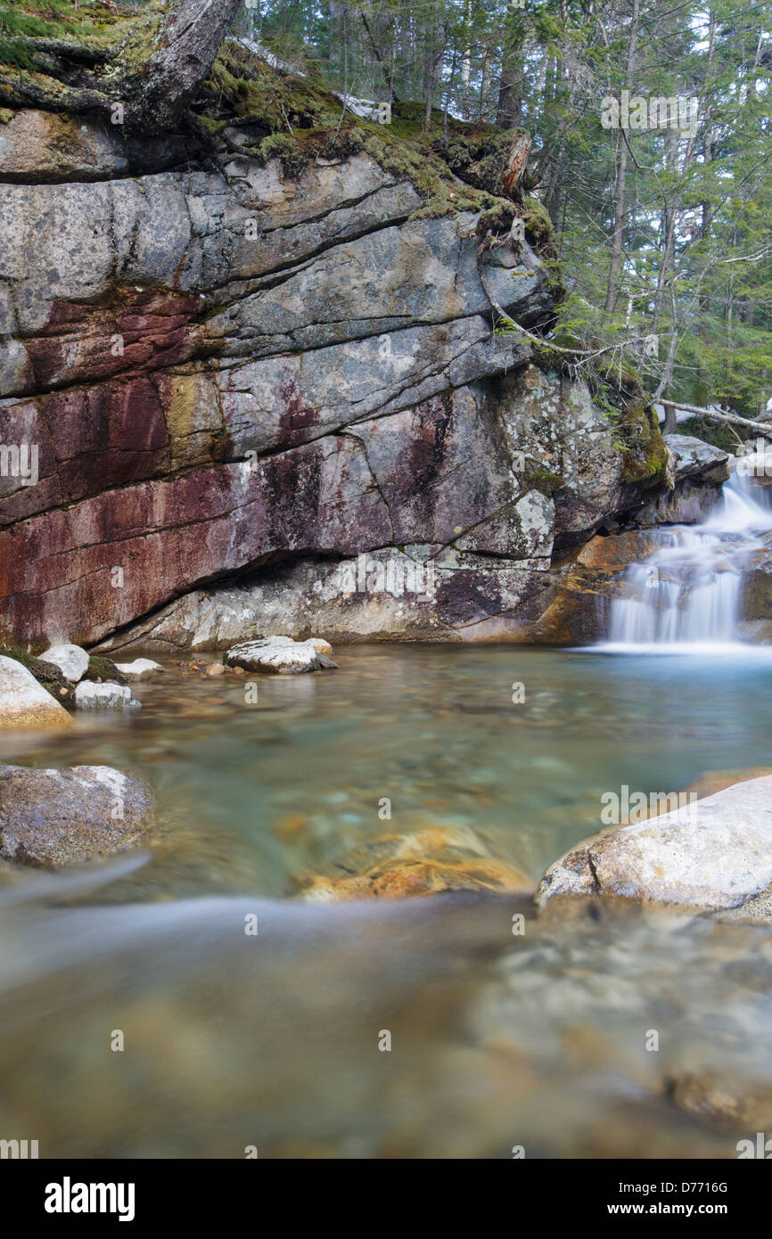 Franconia Notch State Park - The Pemigewasset River just above "The ...