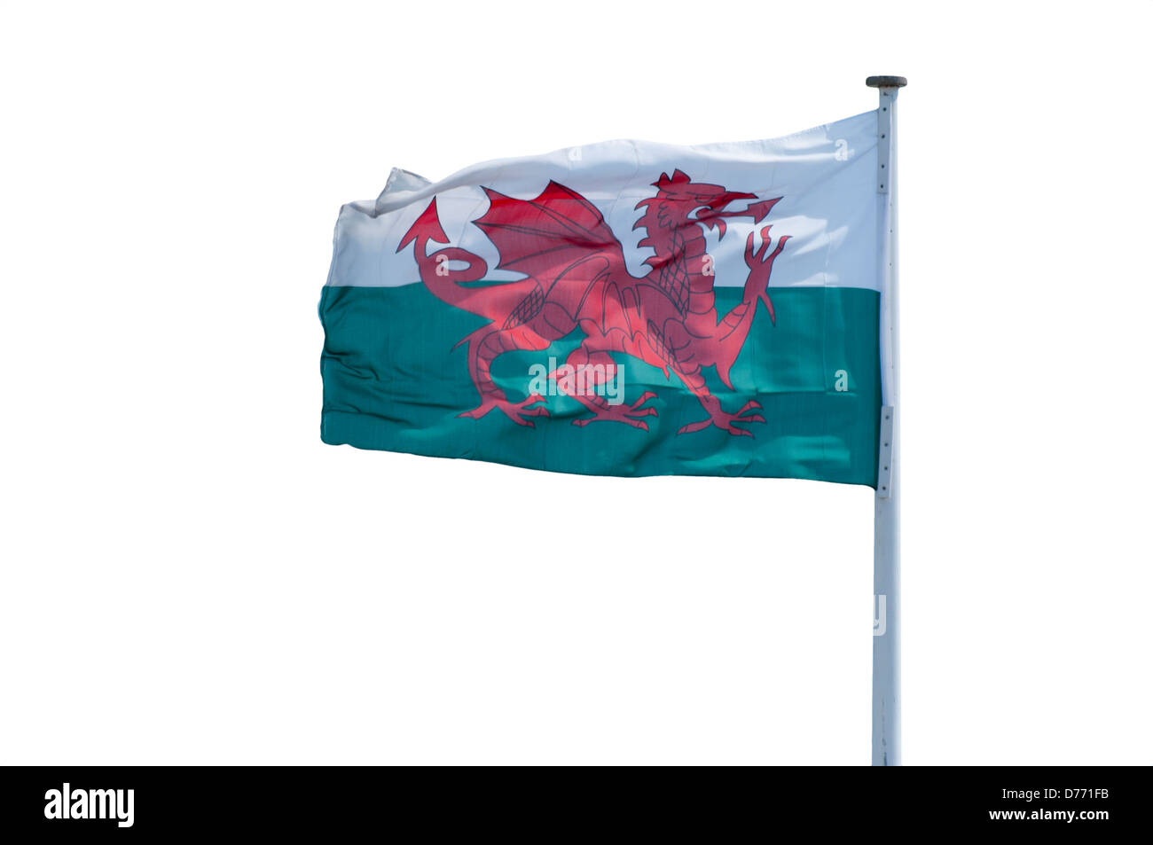 Welsh national flags hi-res stock photography and images - Alamy
