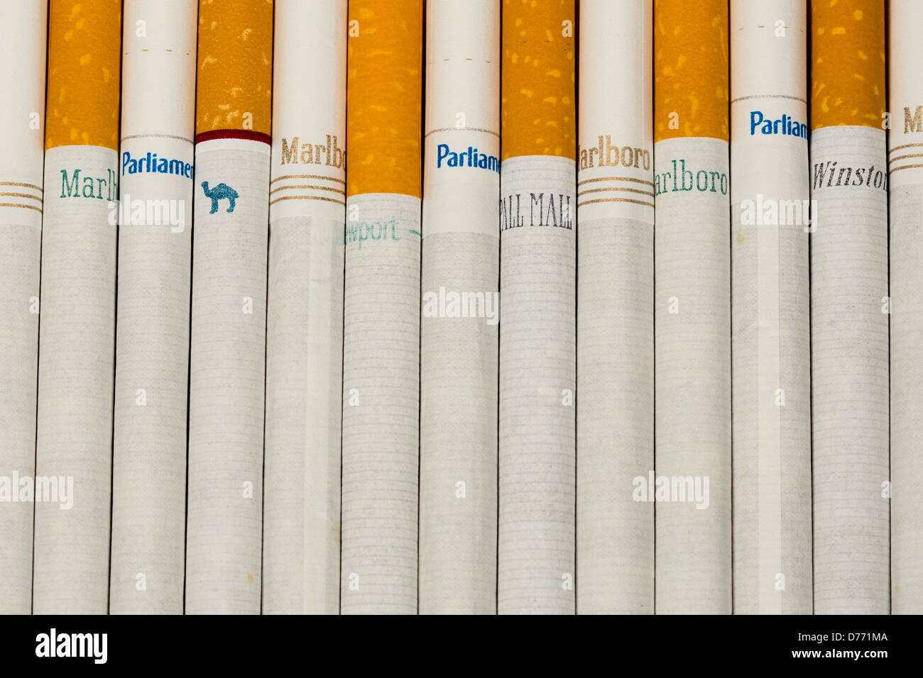 Winston Gold Cigarettes