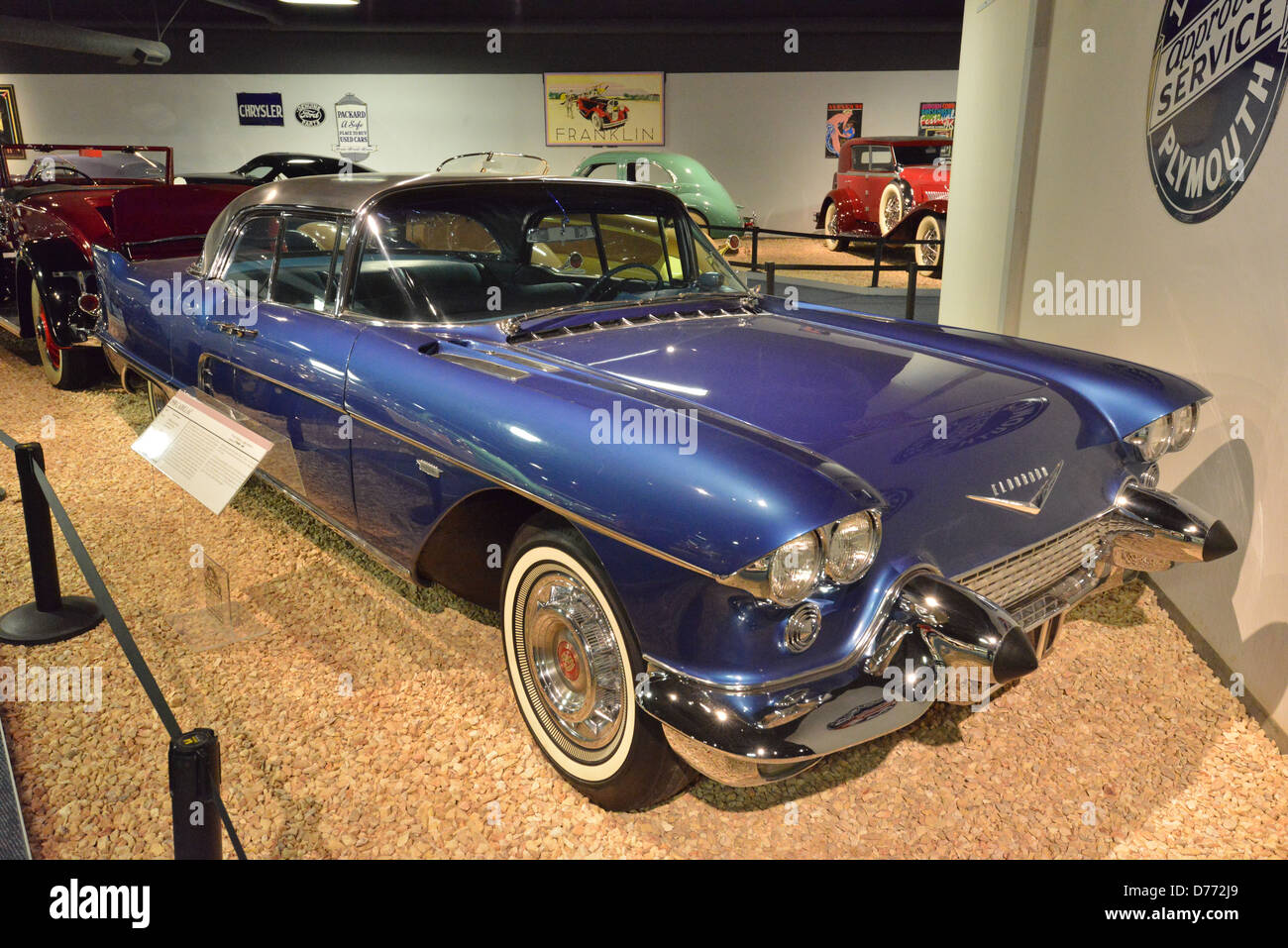 A classic car at the Reno car museum in America Stock Photo - Alamy