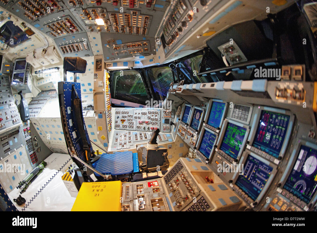 View From Space Shuttle Cockpit