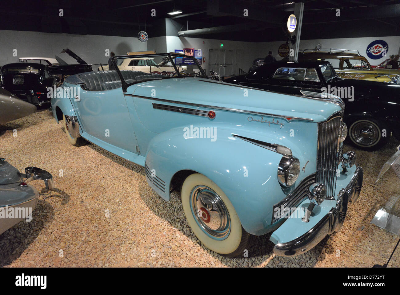 A classic car at the Reno car museum in America Stock Photo - Alamy