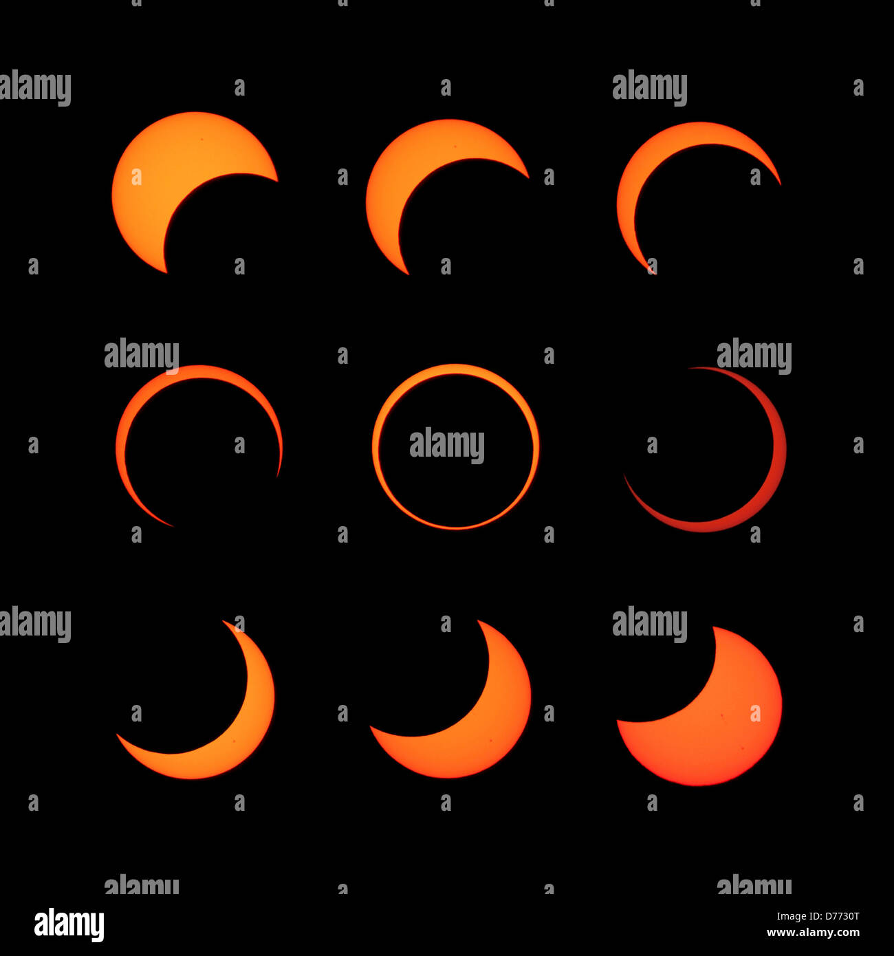 Eclipse phases hi-res stock photography and images - Alamy