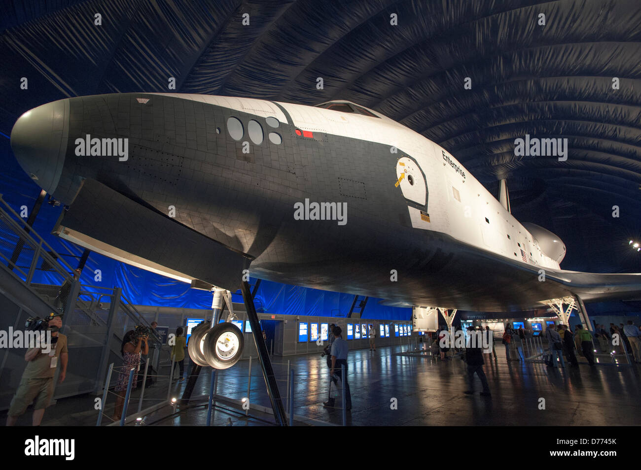 USA New York State New York City Intrepid Sea View space shuttle ...