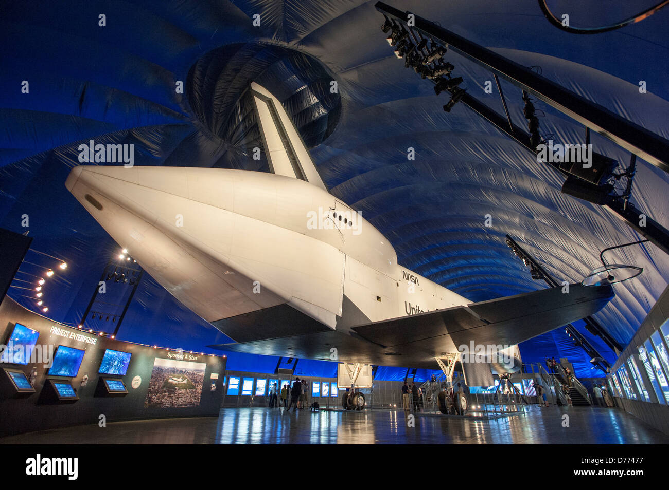 USA New York State New York City Intrepid Sea View space shuttle ...