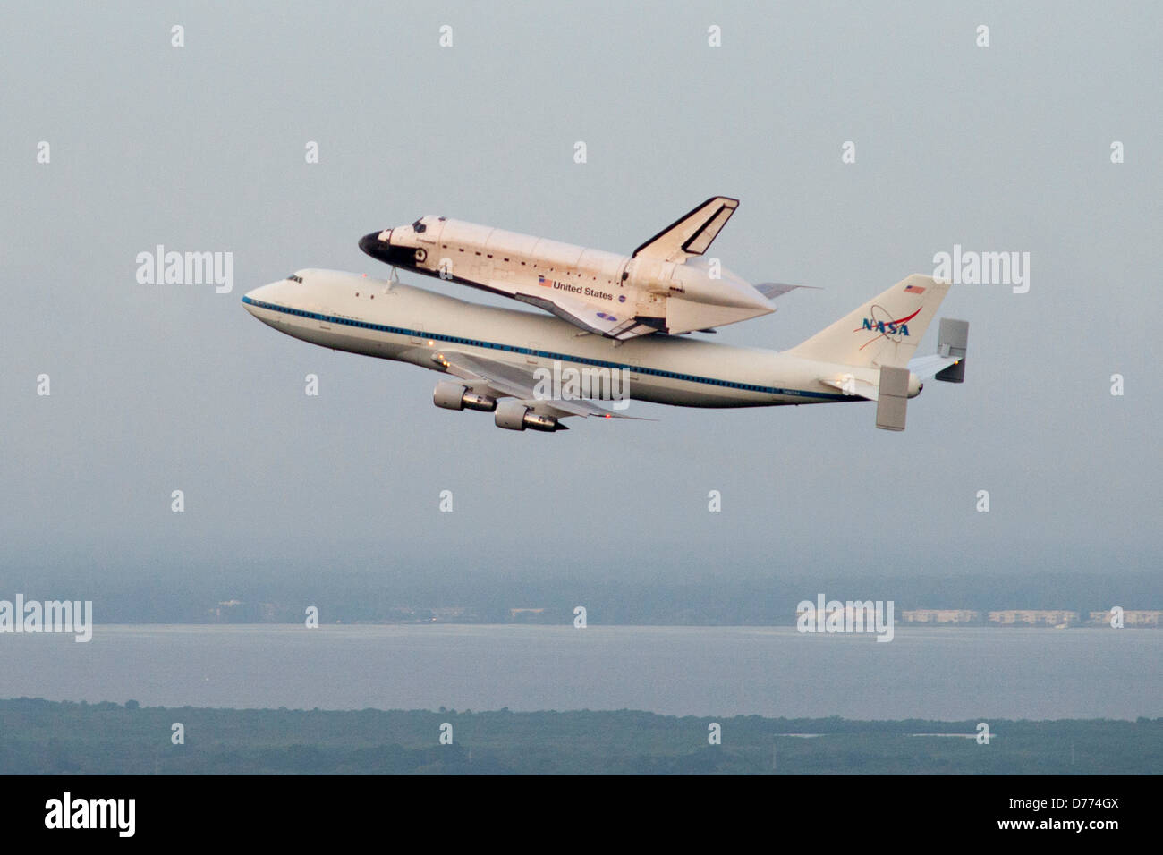 Nasa Space Shuttle Side View