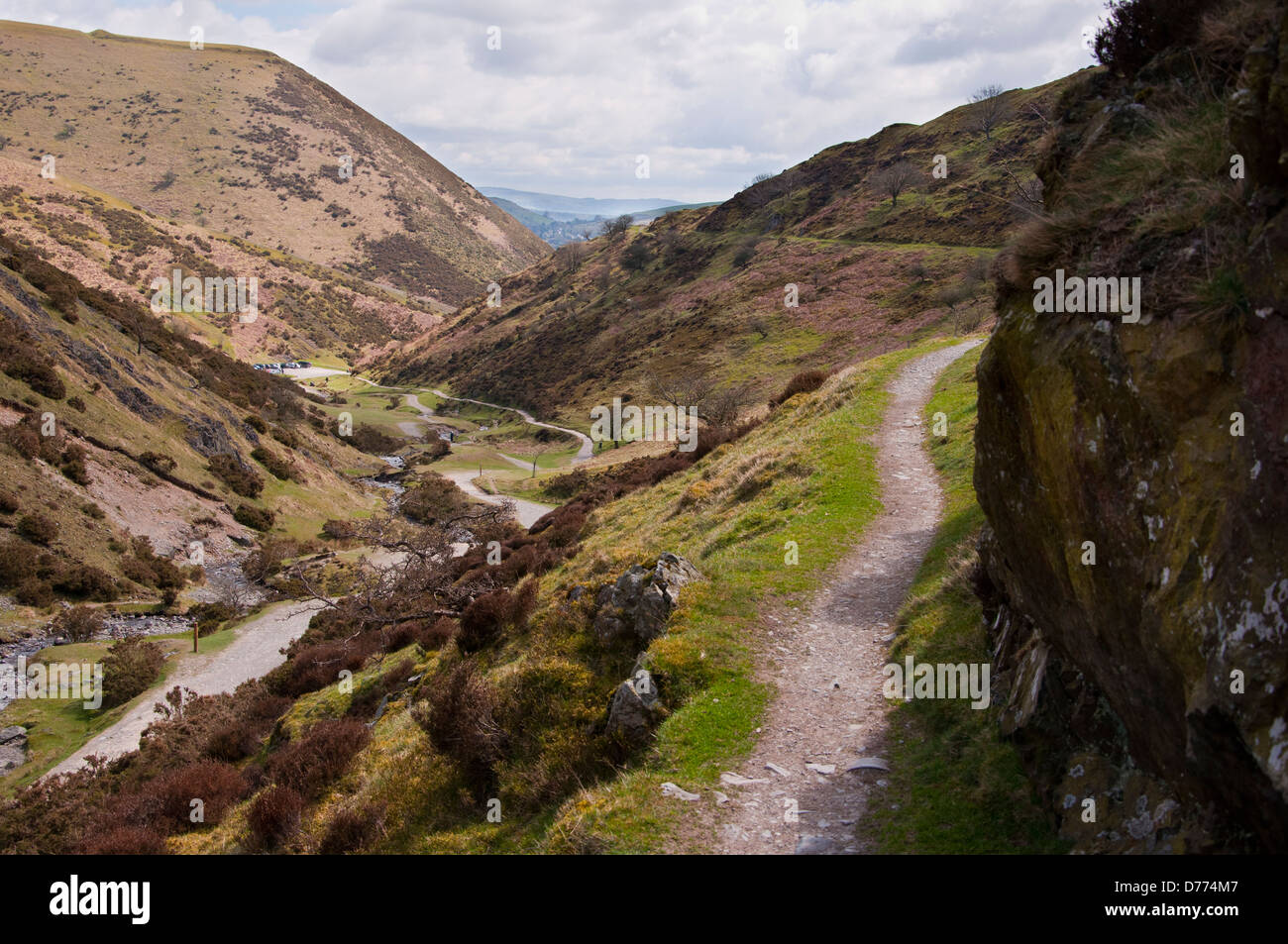 Carding Mill Valley The Long Mynd Shropshire Stock Photo - Alamy