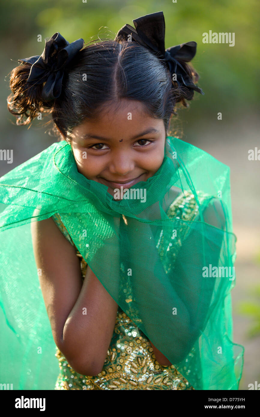 Indian beautiful girl happy hi-res stock photography and images - Alamy