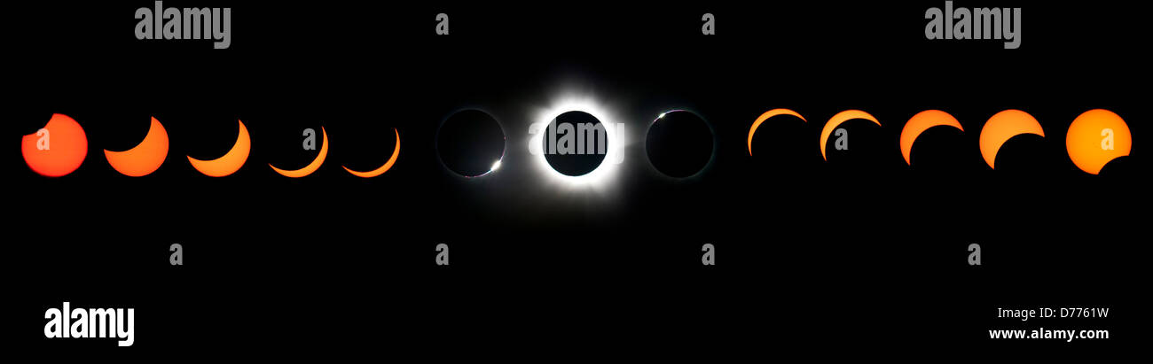 Total solar eclipse composite hi-res stock photography and images - Alamy