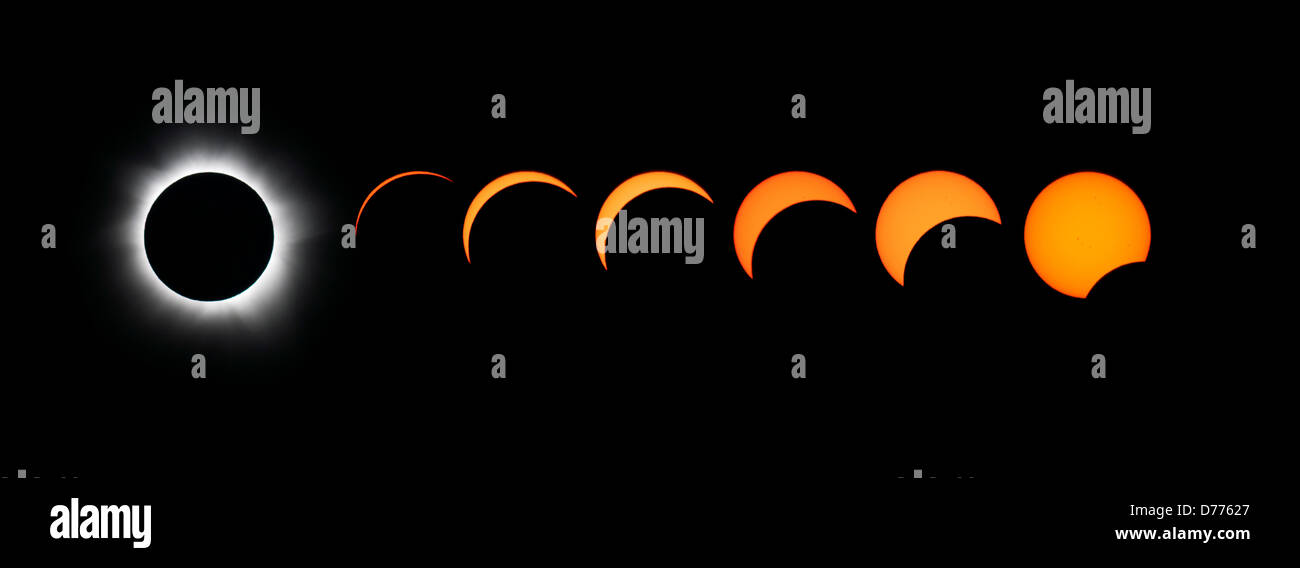 Total solar eclipse composite hi-res stock photography and images - Alamy