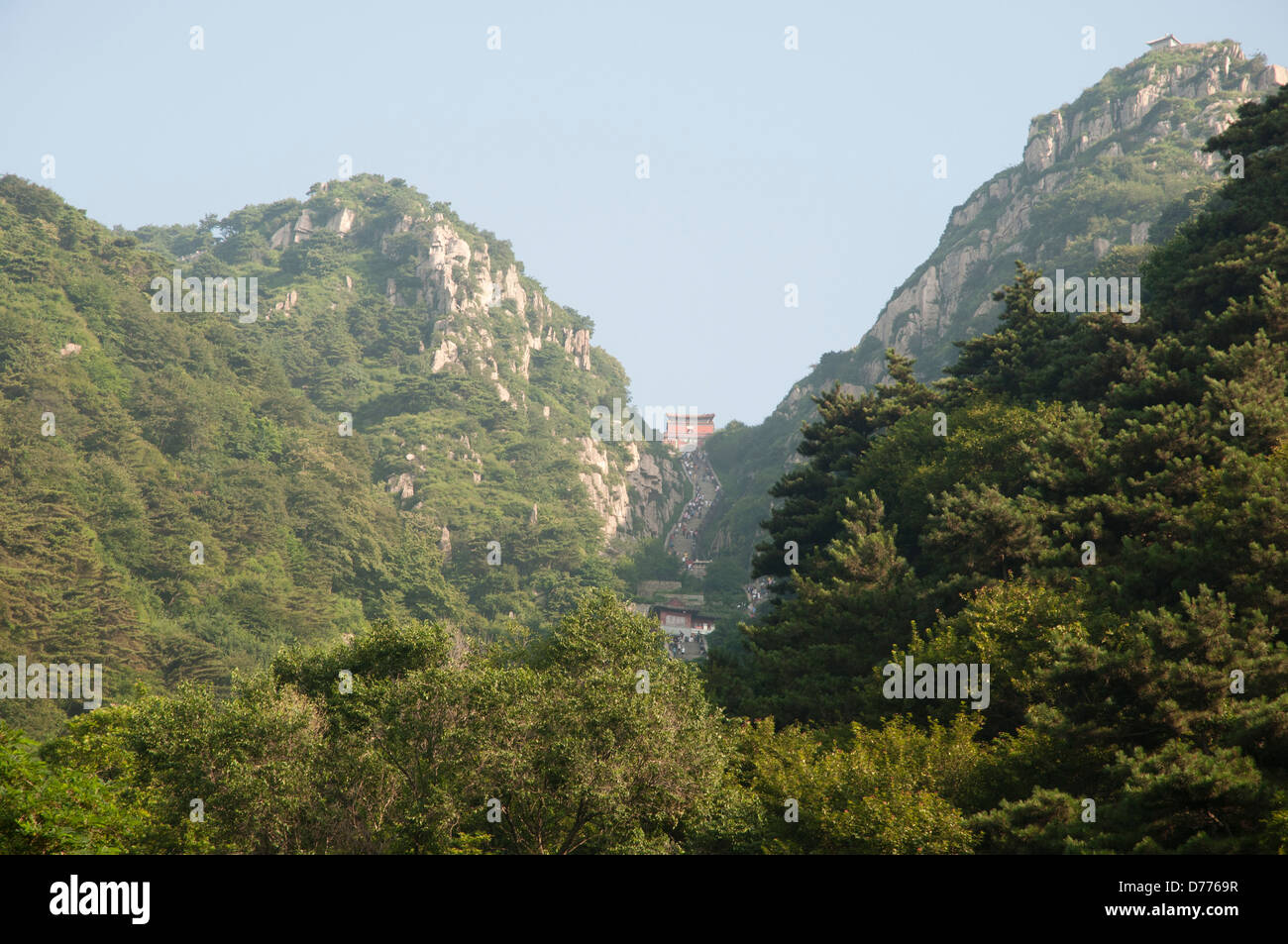 China, Taishan Mountain Stock Photo - Alamy