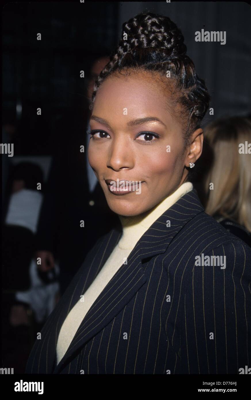ANGELA BASSETT.Annual Golden apple awards party at Beverly Hilton Hotel ...
