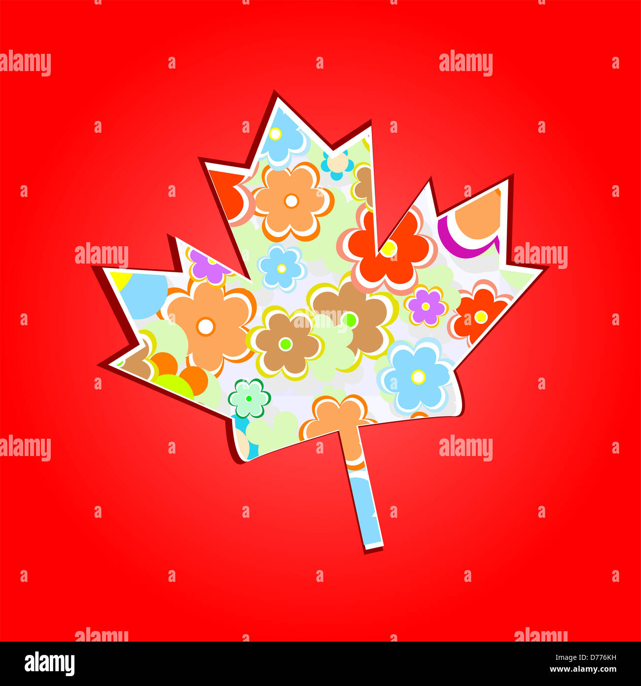 Canada Maple Leaf Background Stock Photo - Alamy